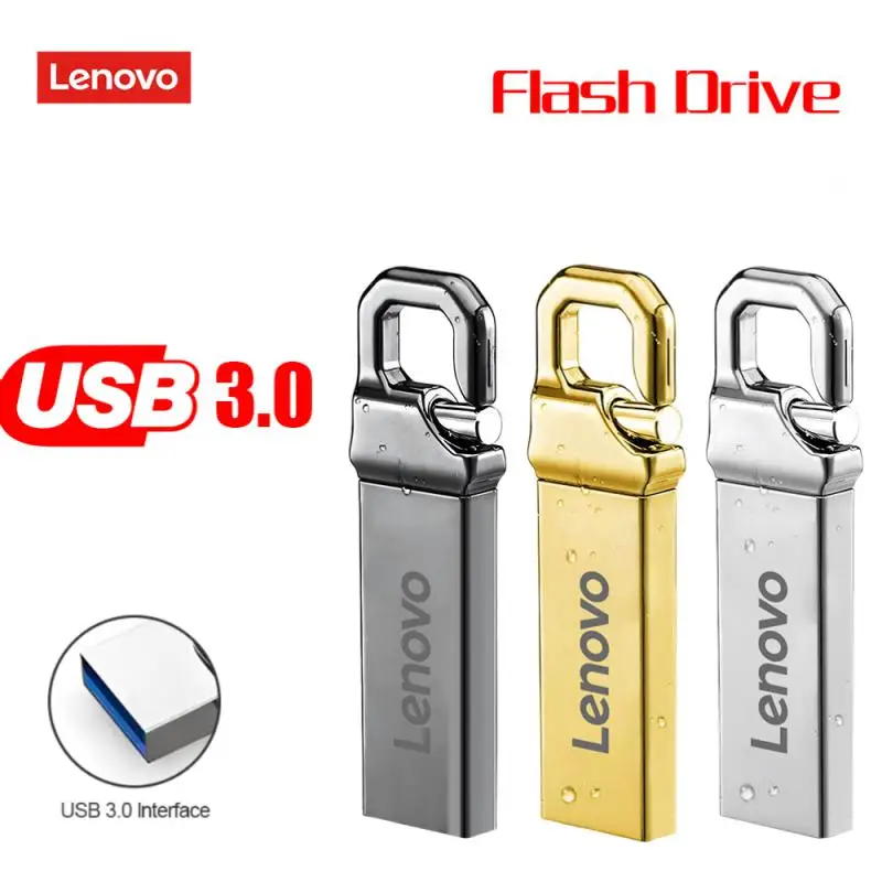 Lenovo-USB-Flash-Drives-para-Laptop-Memory-Stick-Est-vel-Pendrive-U ...