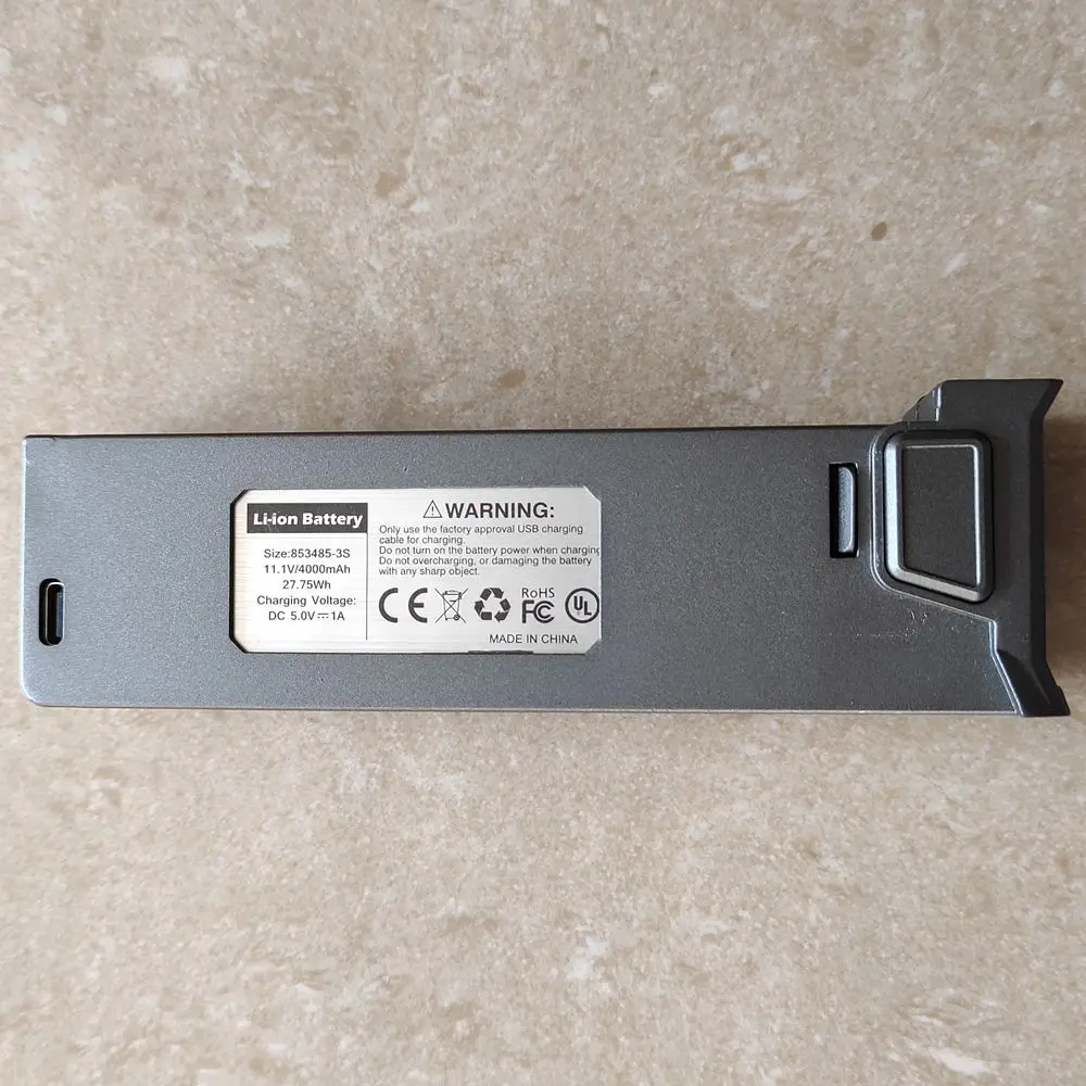 Original 11.1V 4000mAh Li-Poly Battery For 4DRC M1 M1 Pro 2-Axis Gimbal ...