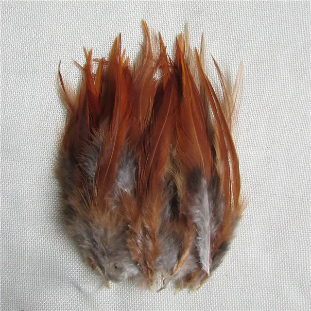 rooster neck feather DIY clothes ornaments decorate feathe 50 root sell ...