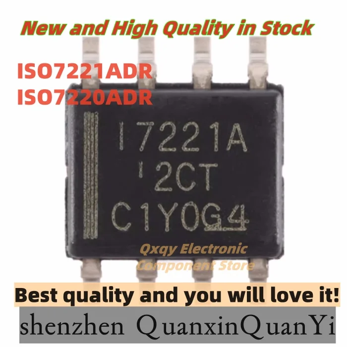 10PCS-NEW-ISO7221ADR-7221A-17221A-ISO7220ADR-7220A-17220A-SOP8-isolator ...
