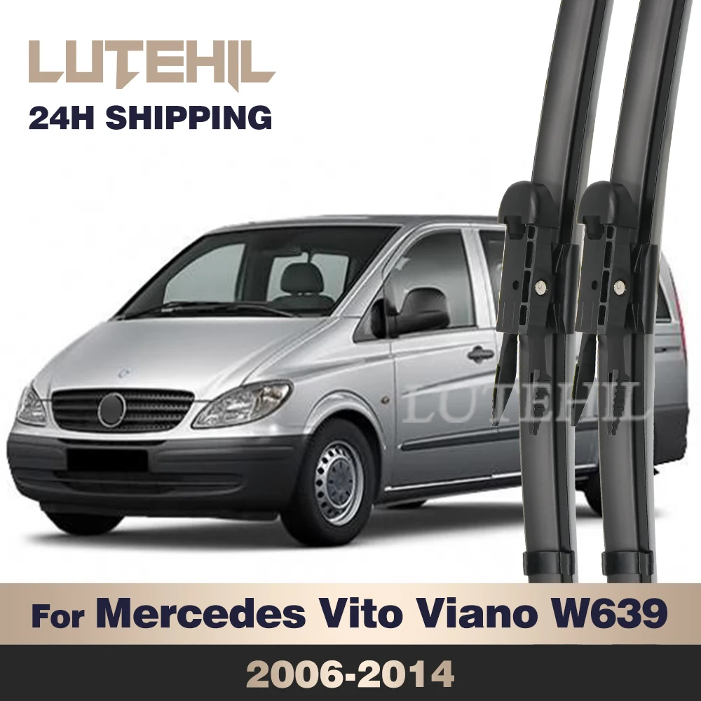 Wiper Front Wiper Blades For Mercedes Benz Vito Viano W639 2006-2014 ...