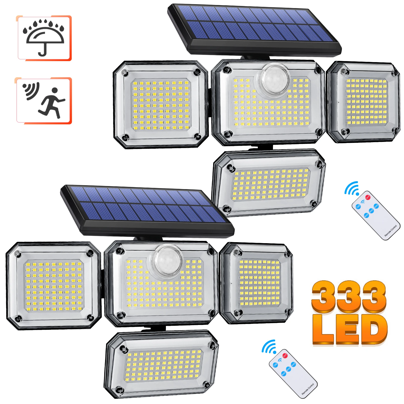 333-Outdoor-Solar-Lights-Led-Solar-Lamp-With-Motion-Sensor-Remote ...