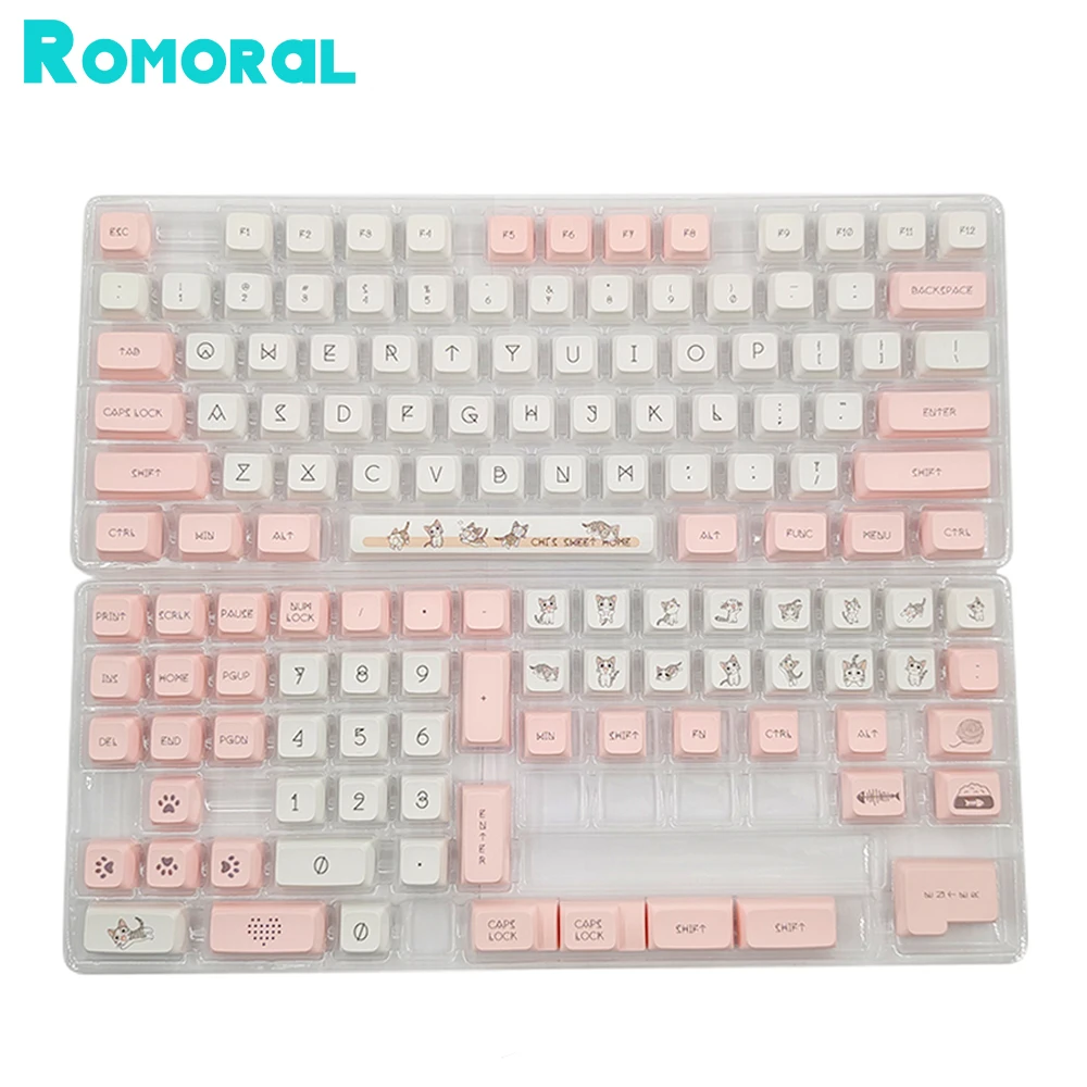 Xda Keycaps 137 Keys Pbt Dye-sublimation Keycaps Cute Keys Caps For ...
