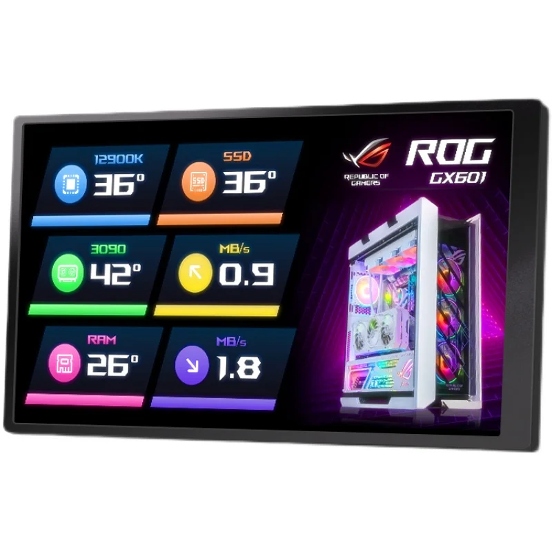 Novo 5.5 Polegada 2k 2560x1440 hdmi tela secundária computador cpu gpu ...