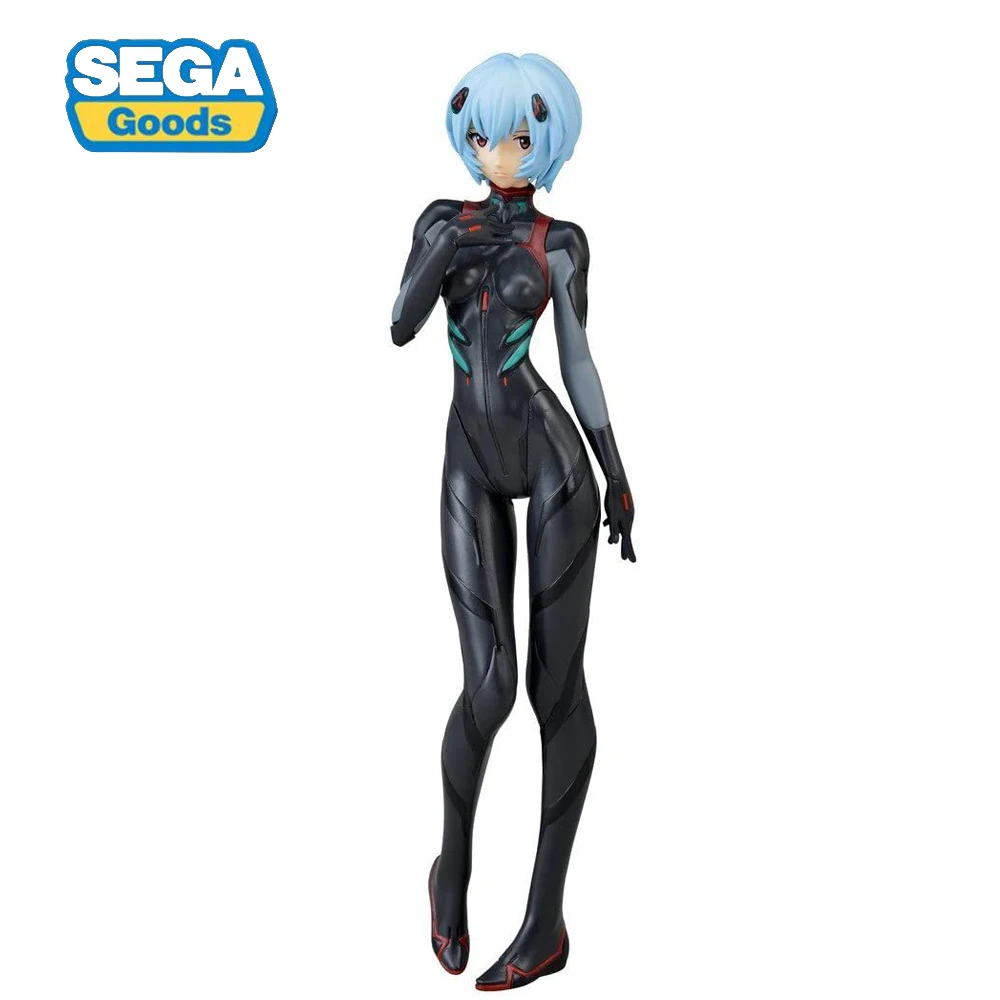 In Stock Ayanami Rei Genuine SEGA EVA Evangelion 22CM PVC Action Figure ...