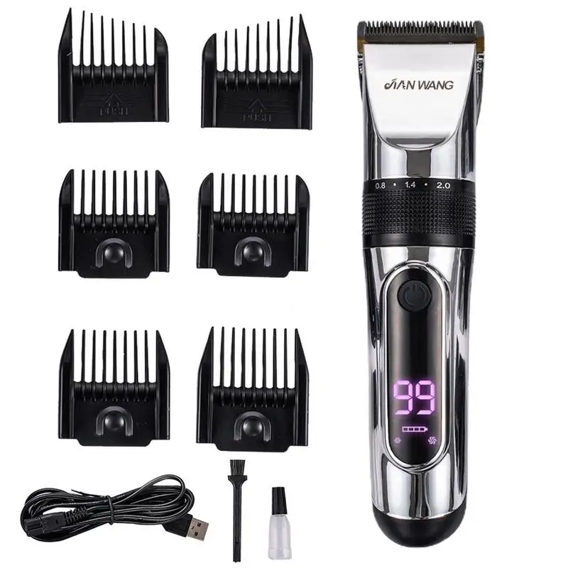 Barber-Hair-Trimmer-USB-Hair-Trimming-Cutting-Razor-With-Low-Vibration ...