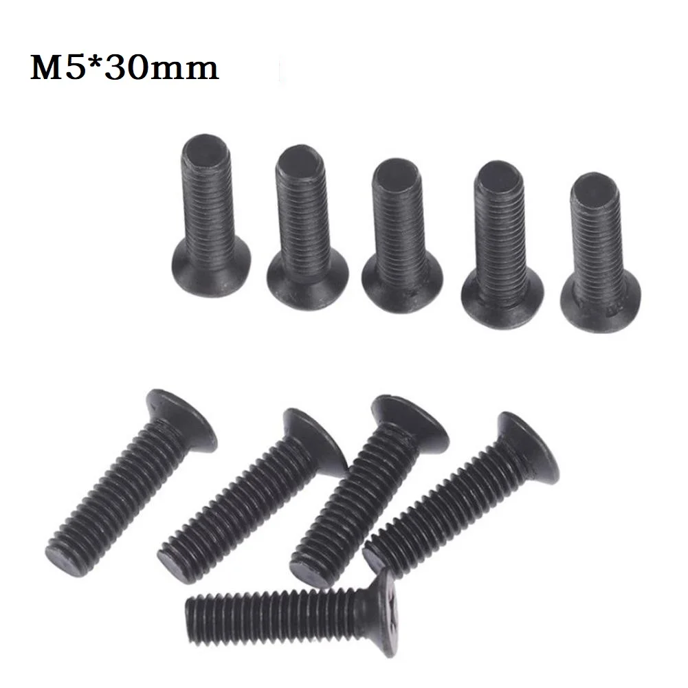 10Pcs-Fixing-Screws-M5-30mm-Left-Hand-Thread-For-1-2inch-3-8inch-UNF ...