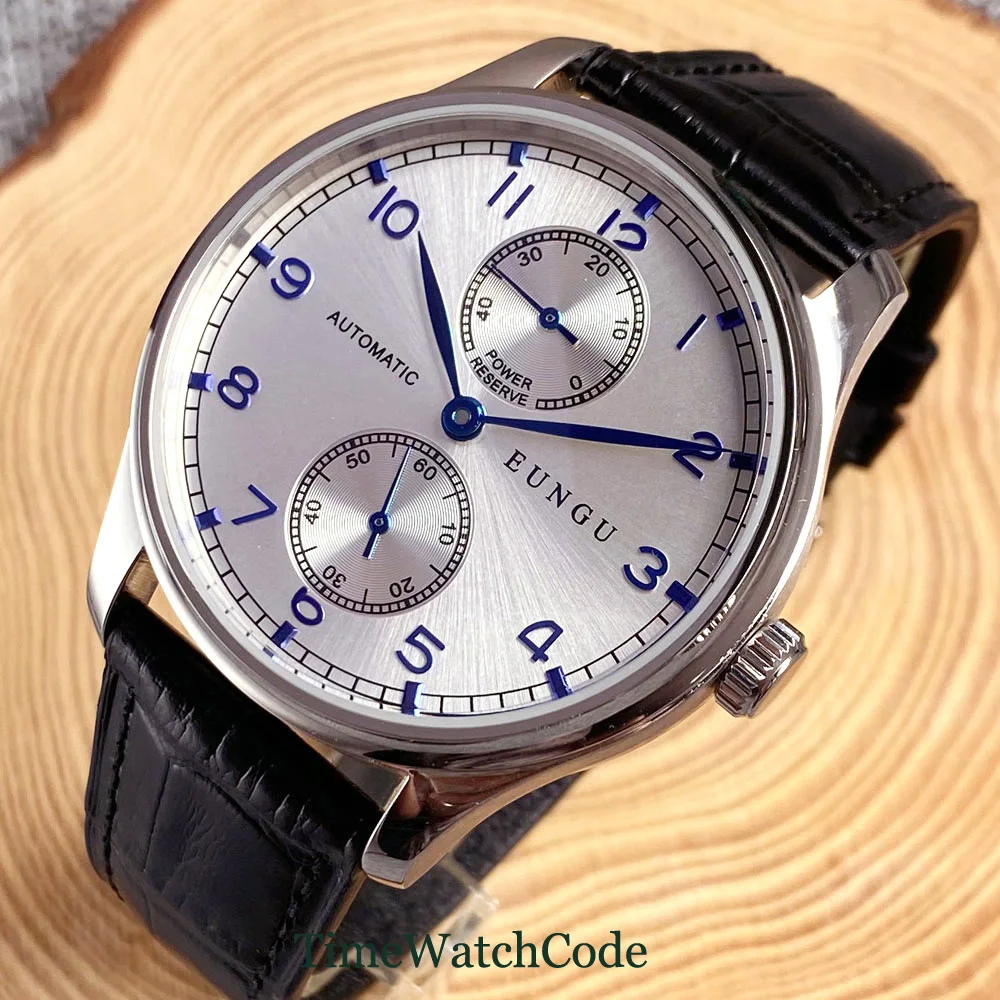 EUNGU-reloj-mec-nico-autom-tico-ST2542-para-hombre-cron-grafo-de-43mm ...