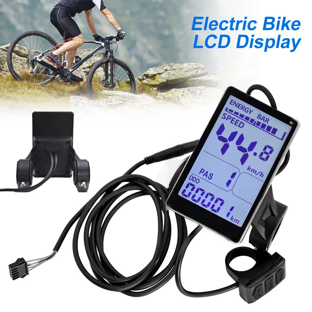 E-Bike-Display-Elektro-Scoot-mit-Steuerung-Elektro-fahrrad-Display-M5-Elektro-fahrrad-LCD ...