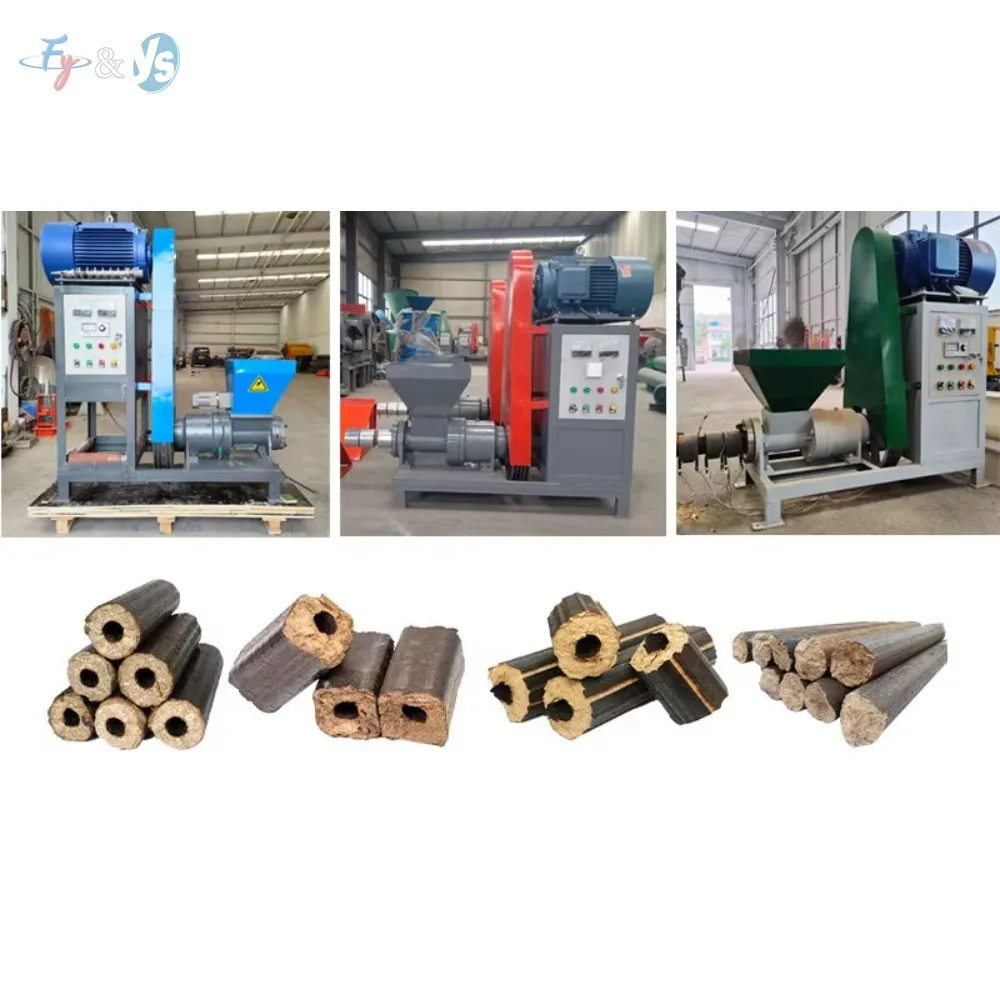 Fully Automatic Coconut Shell Wood Chip Charcoal Making Machine ...