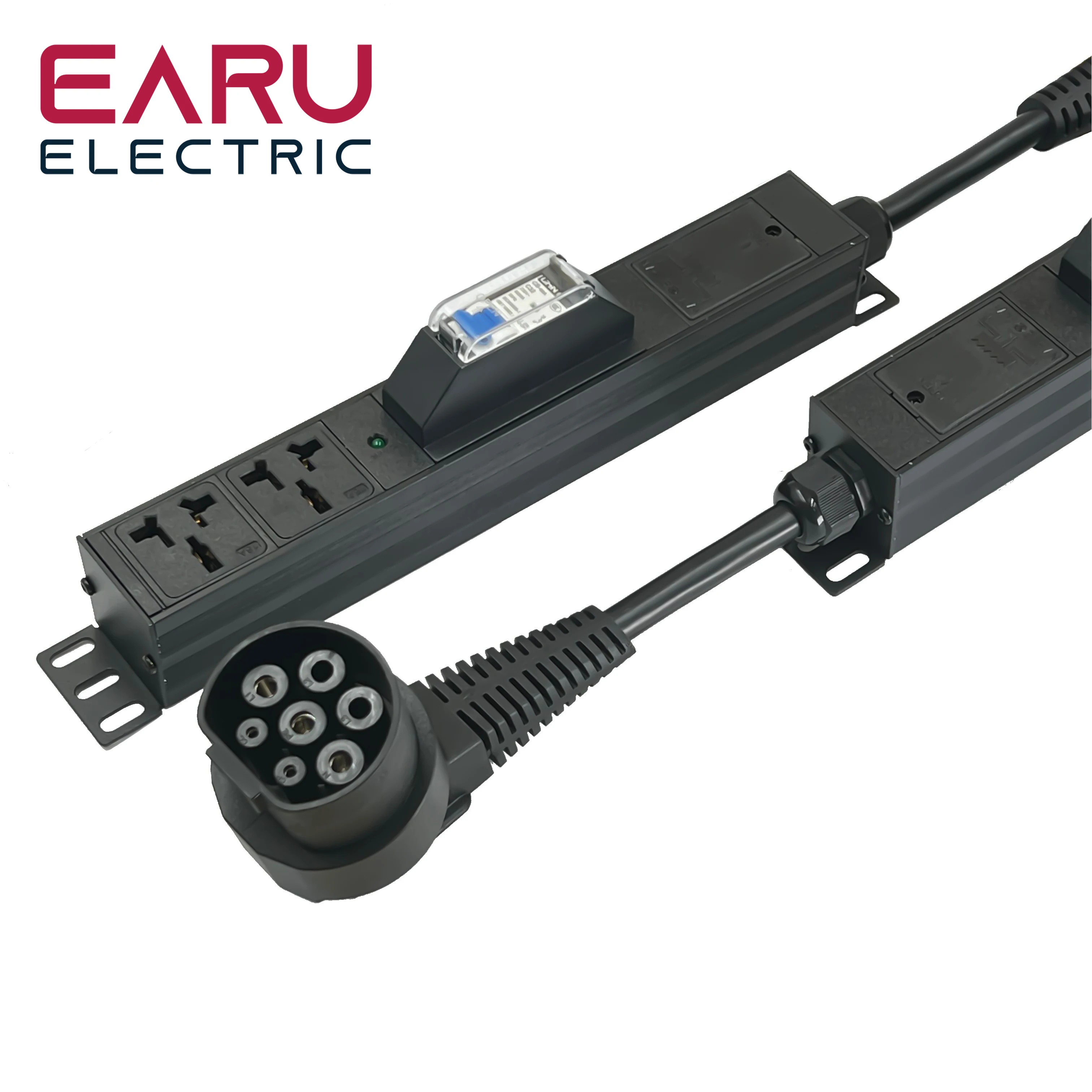 Electric Car Side Discharge Plug EV Type2 16A Charger Cable with EU ...