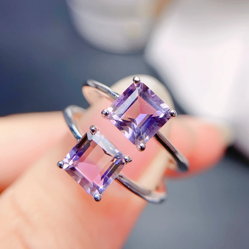 Natural-ametista-senhora-anel-925-prata-super-bonito-romance-requintado ...