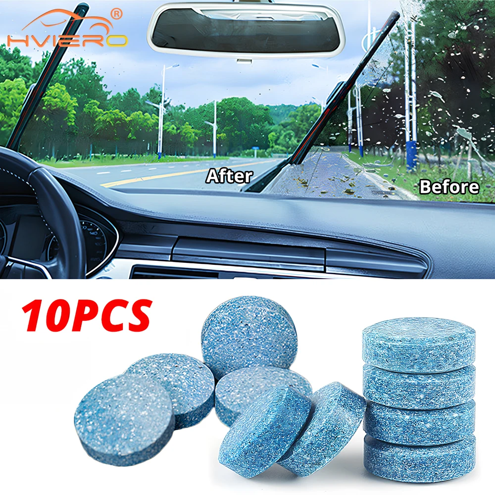 10X-Car-Vehicles-Windshield-Solid-Soap-Piece-Window-Glass-Washing ...