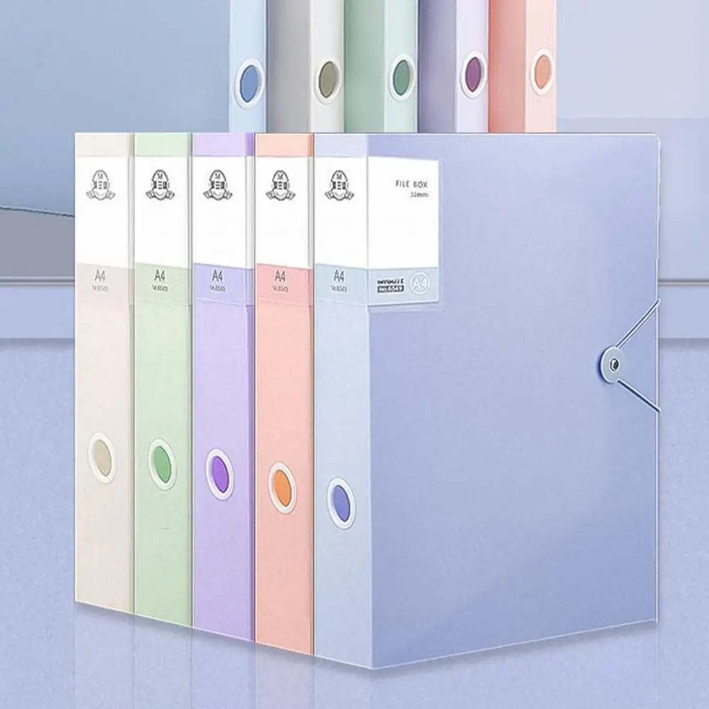 A4-File-Folder-Stationery-Storage-Folder-File-Folder-Large-Capacity-PVC ...