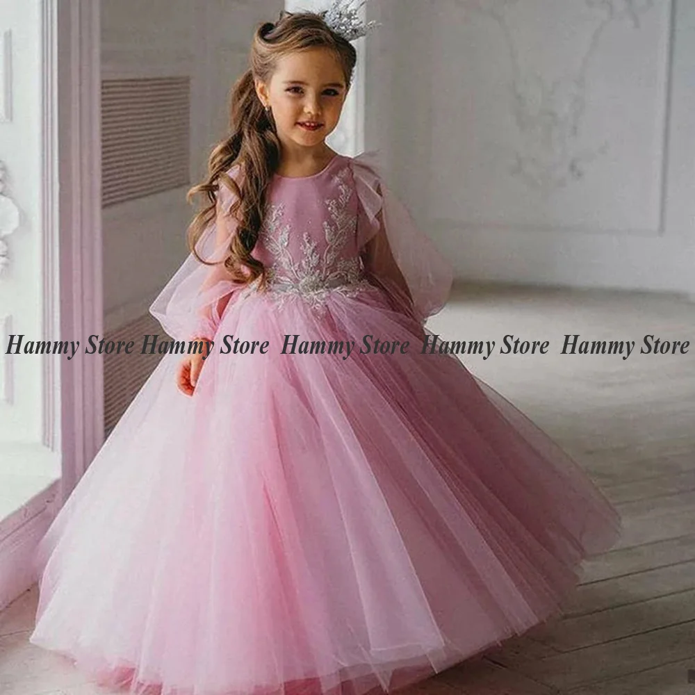 Pink Princess Communion Dresses