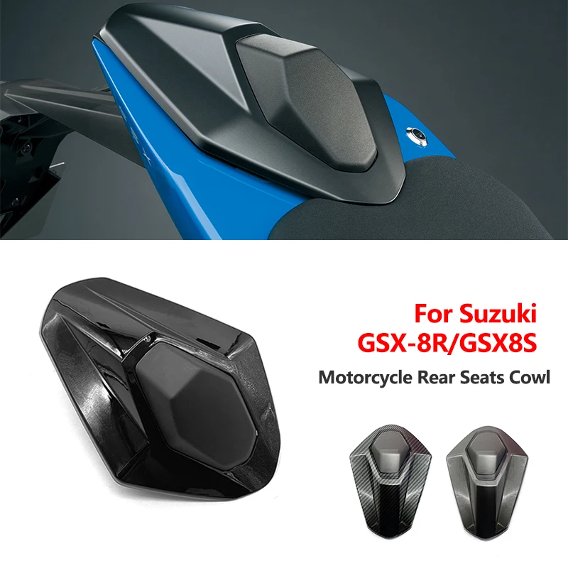 GSX-8S-Motorcycle-Rear-Passenger-Pillion-Fairing-Seats-Cowl-Rear-Seat ...