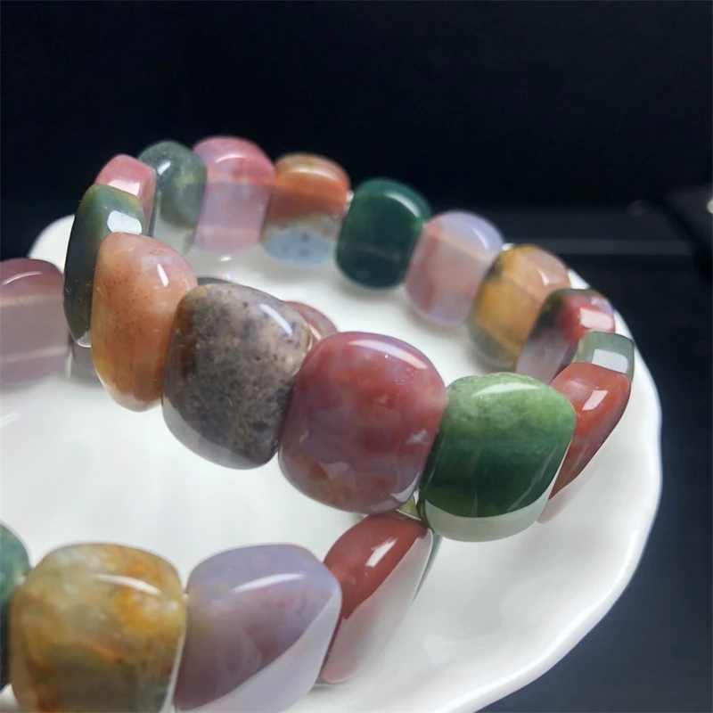 Natural-Ocean-Jasper-Bangle-Handmade-Women-Healing-Gemstone-Crystal ...