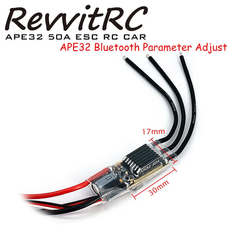 RevvitRC APE32 50A ESC Bluetooth Adjust Parameters ESCAPE32 Firmware ...