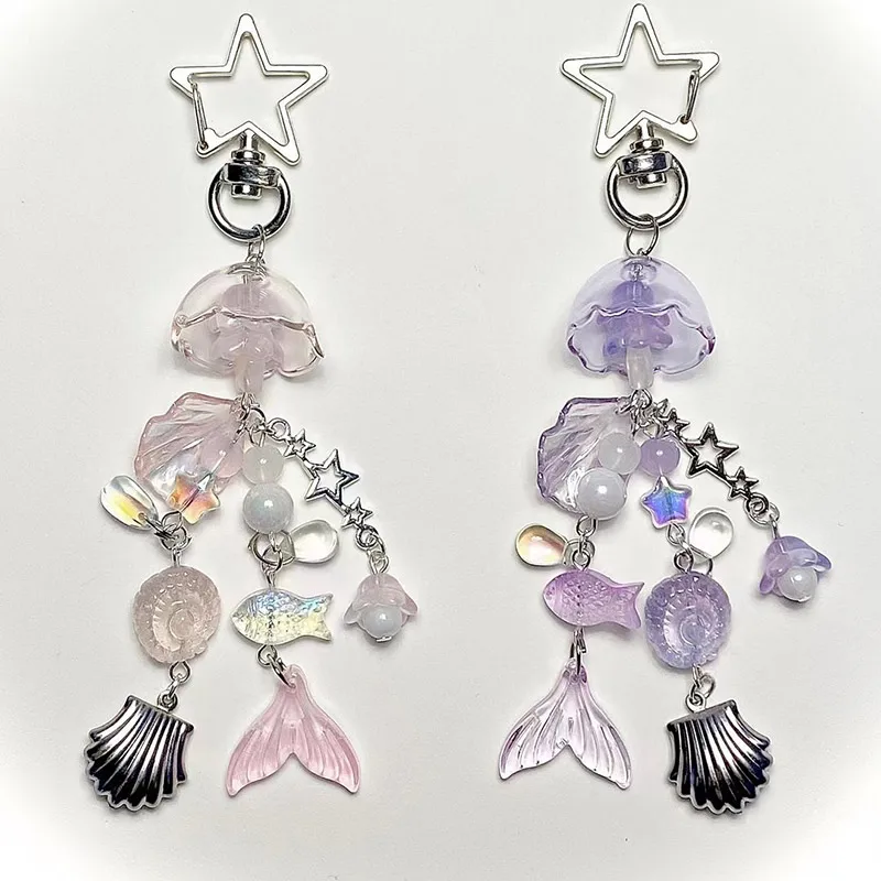 Jellyfish-phone-chart-ocean-theme-keychain-mermaid-and-conch-keychain.jpg