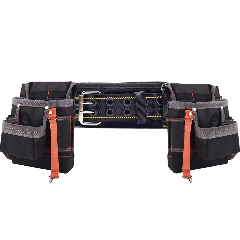 Heavy Work Tool Belt Bag Multi-functional Electrician Tools Bag Waist ...
