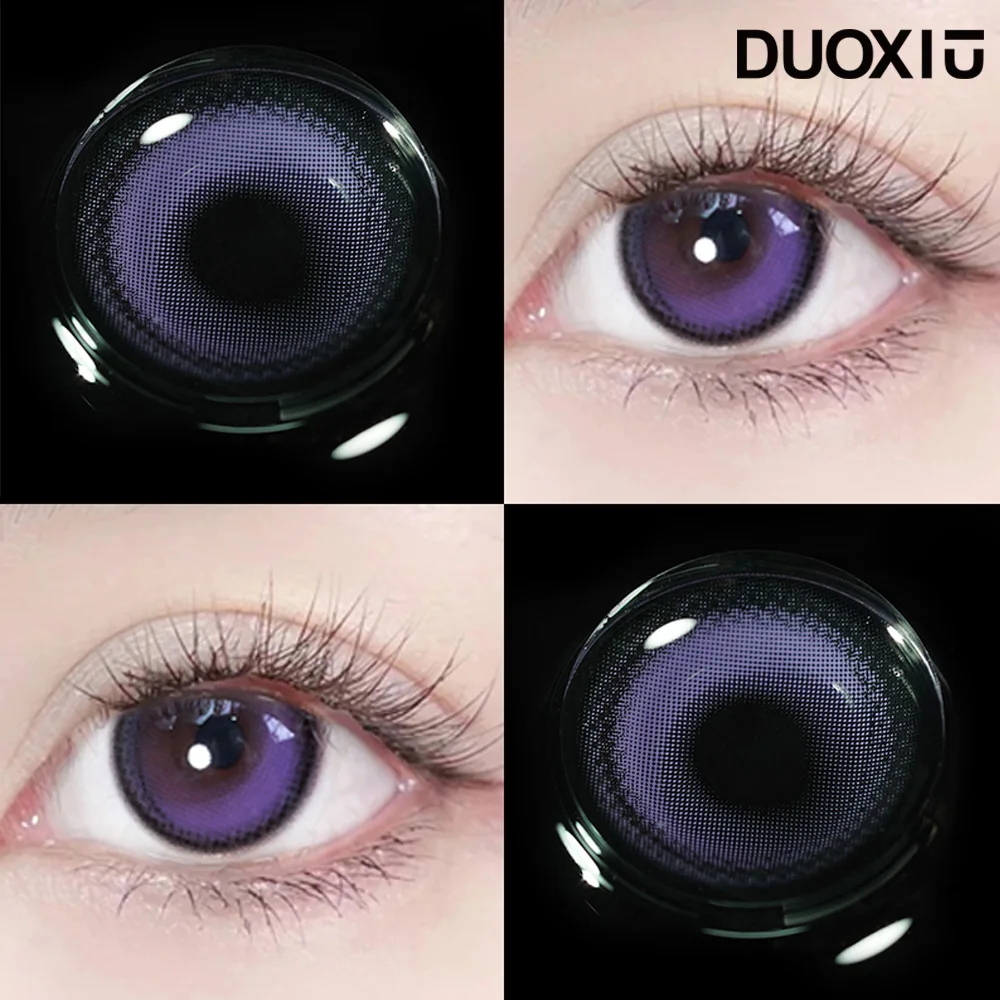 Contact Lens Dark Purple