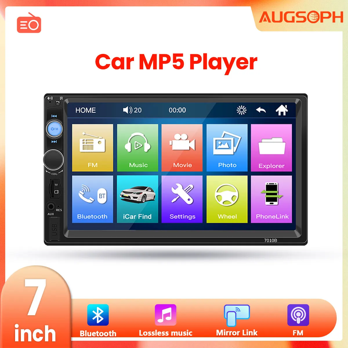 1Din-Car-Radio-Multimedia-MP5-Player-7-inch-Universal-Navigation-with ...