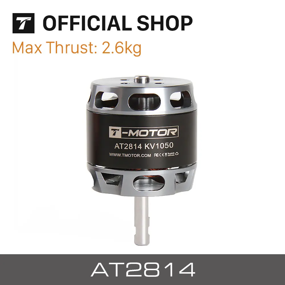 T-motor Hobby AT2814 AT 2814 Long Shaft Brushless Motor KV900 KV1050 ...