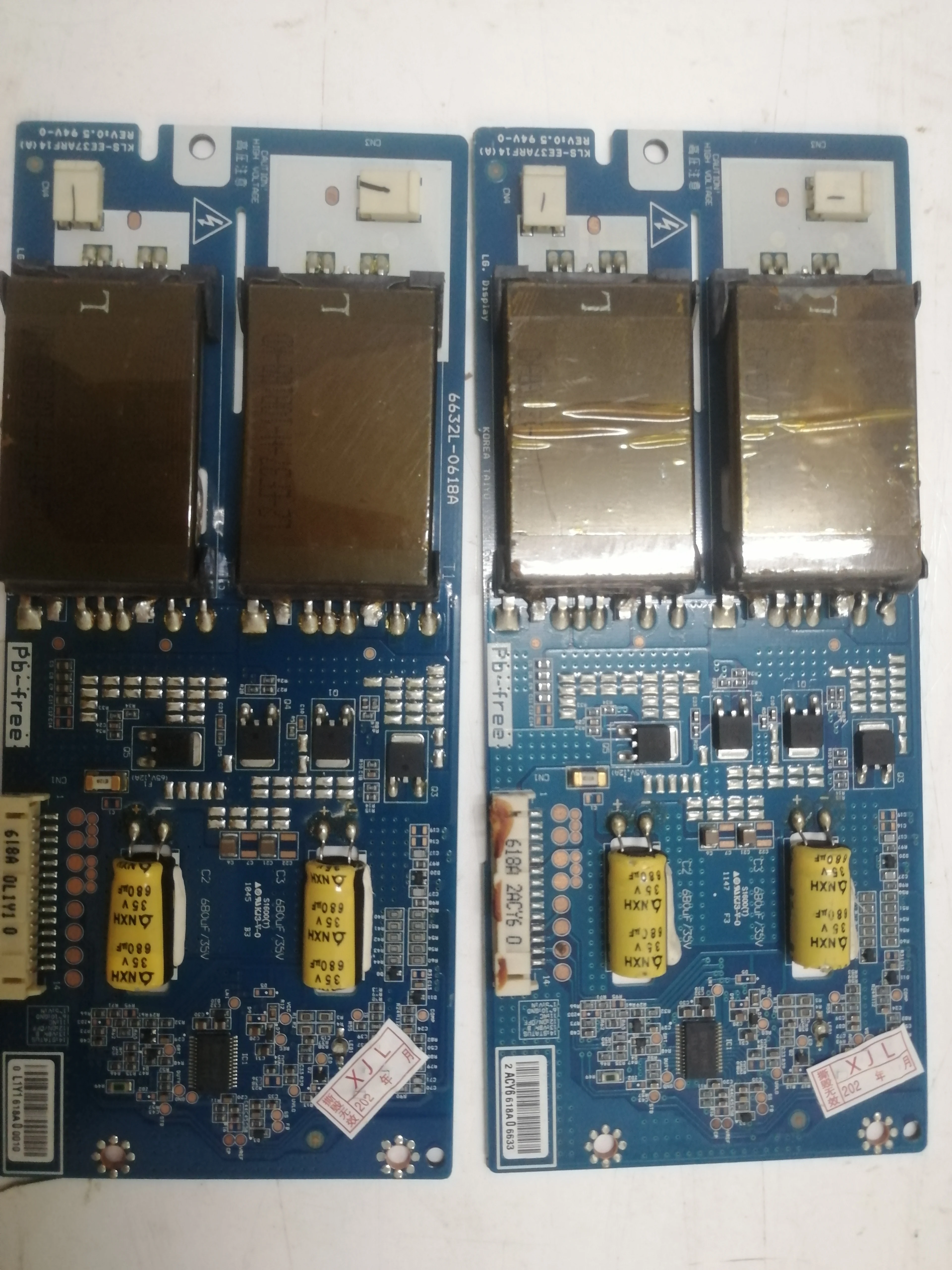 6632l-0618a-3pega20003a-r-6632l-0636a-high-VOLTAGE-BOARD-connect-with-T ...