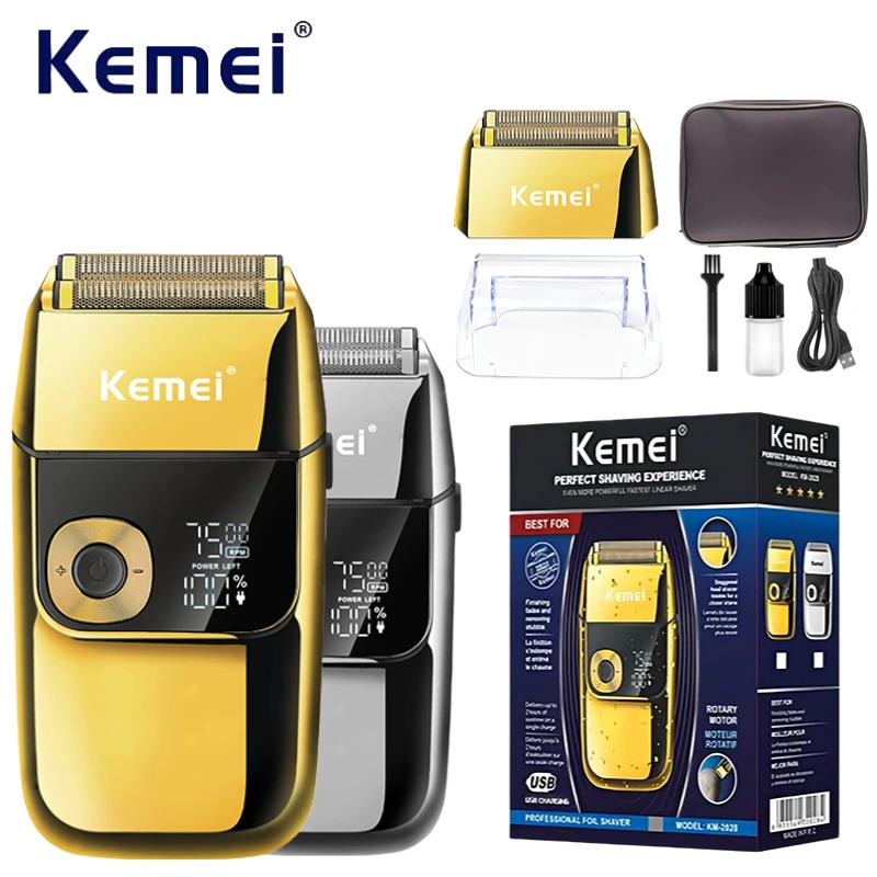 Kemei-KM-2028-Beard-Trimmer-Professional-Face-Shaver-Three-speed ...