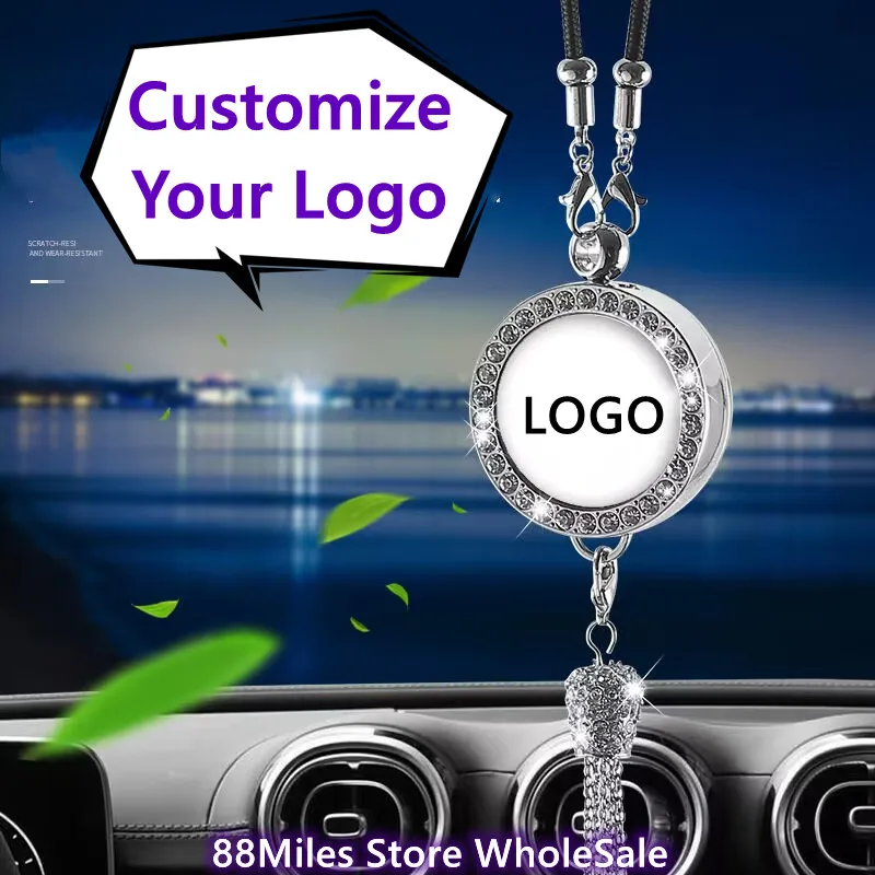 Customize-Your-Car-Logo-Hanging-Diffuser-DIY-Your-Car-Logo-Pendant-For ...