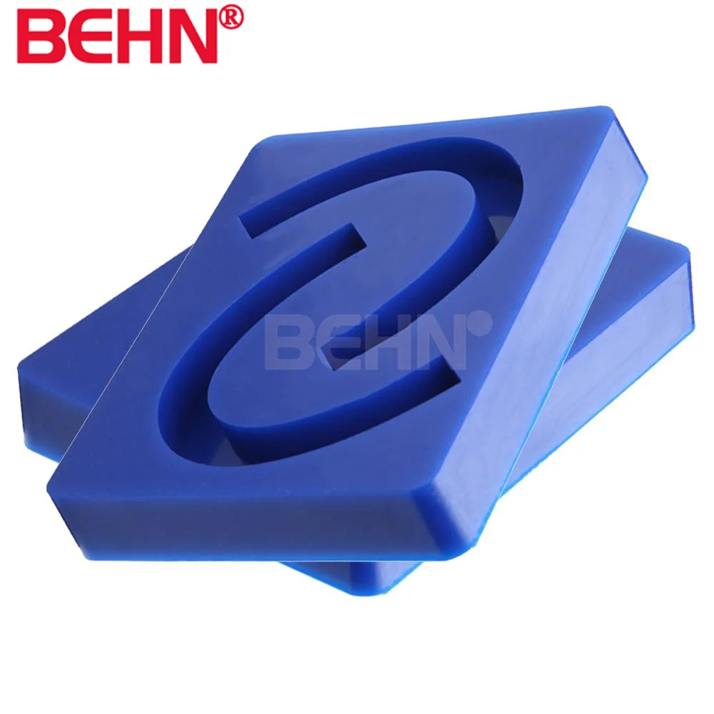 Dental Silicone Rubber Wax Rim Slim Long Shape Bite Block Individual ...