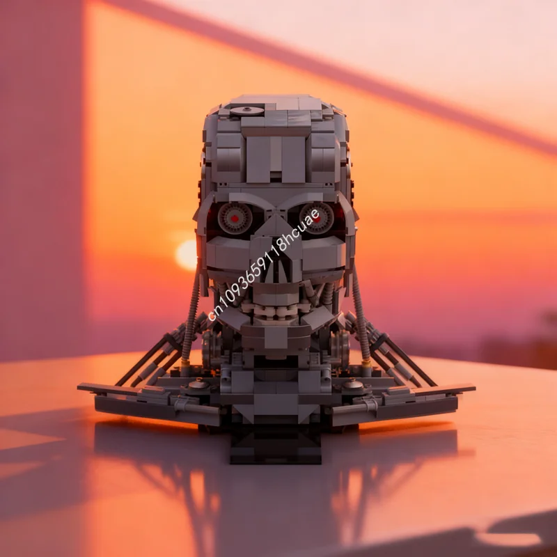 798pcs MOC Terminator 2 T Endoskeleton Iconsed Model Building Blocks ...