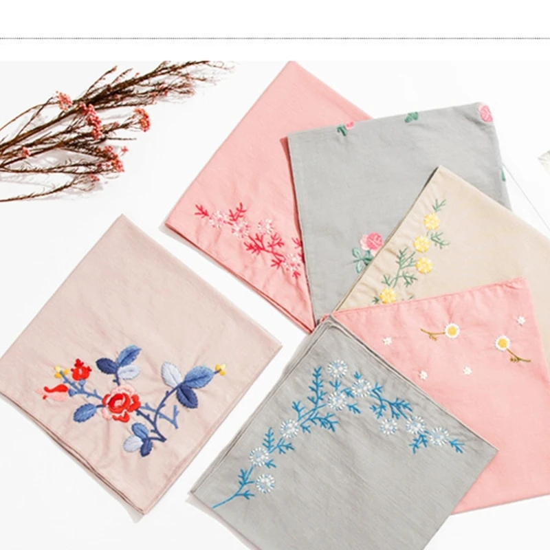 Embroidery-Needlework-Set-Flower-Pattern-for-Kid-or-Adults-include ...