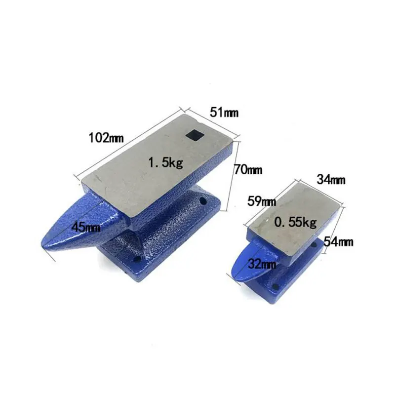 Horn-Anvil-Steel-Block-Jewelry-Making-Bench-Tool-Mini-Forming ...