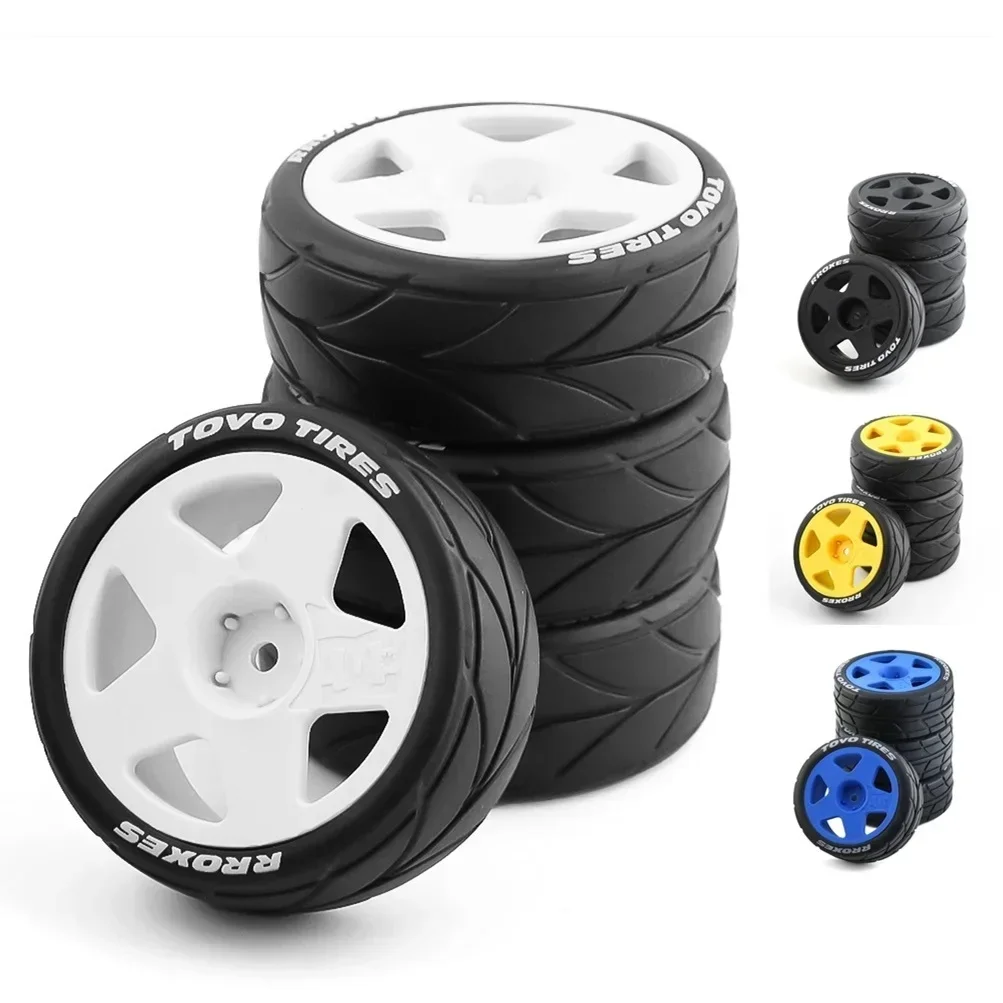 4pcs-65mm-Rubber-Tire-Wheel-Tyre-12mm-Hex-for-Tamiya-TT01-TT01E-TT02 ...