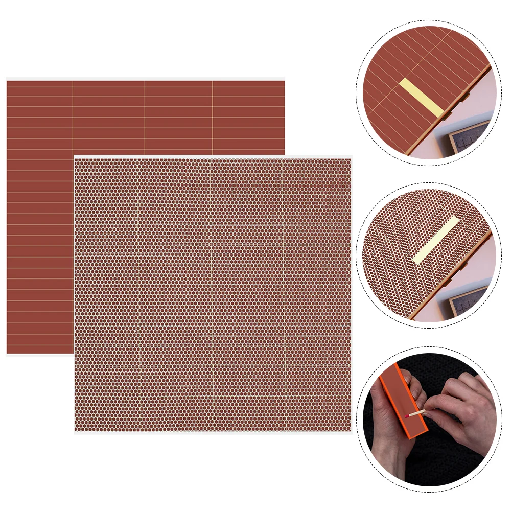 Stickers-Paper-Strike-Strip-Matches-Adhesive-Fireplace-Sheets-Paper ...