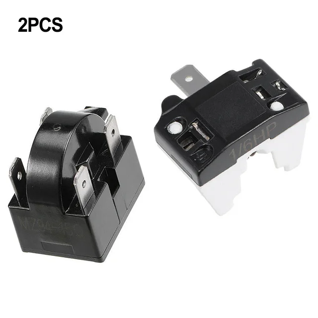 Overload Protector 2-Pin PTC Compressor Starter Relay & - For ...