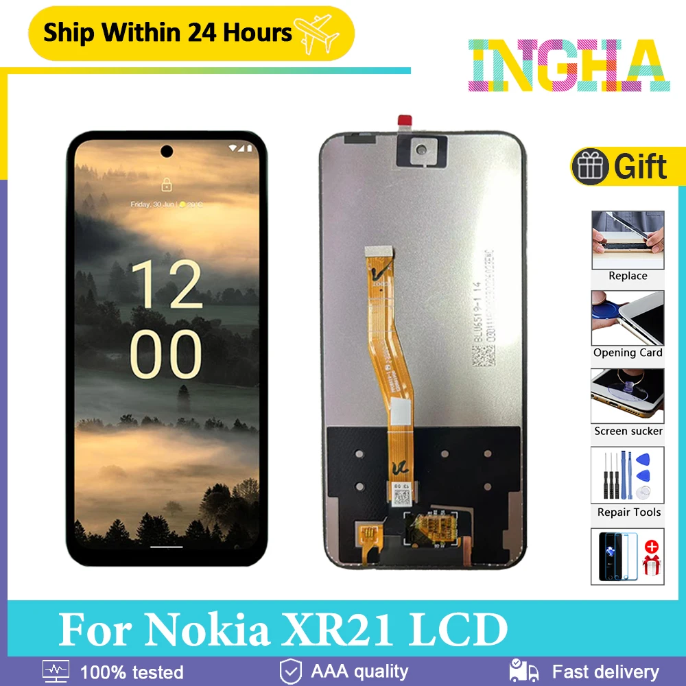 Original-6-49-LCD-For-Nokia-XR21-LCD-Display-Touch-Screen-Digitizer-Assembly-Repair-Replacement ...
