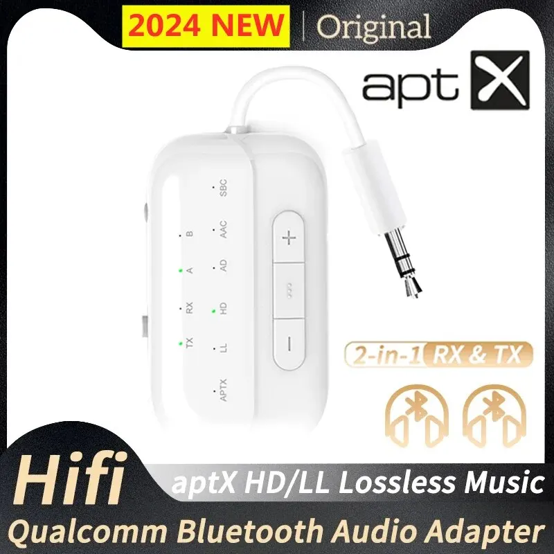 Bluetooth-5-2-Transmitter-Receiver-APTX-HD-LL-Low-Latency-3-5mm-AUX ...