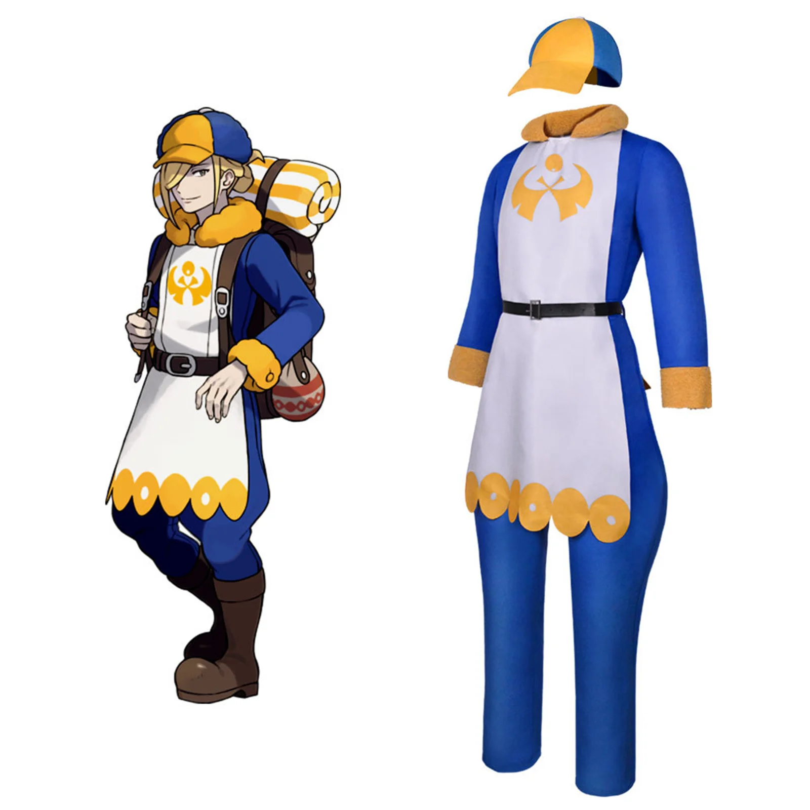 Legends-Arceus-Volo-Cosplay-Costume-Full-Set-Outfits-Halloween-Carnival ...