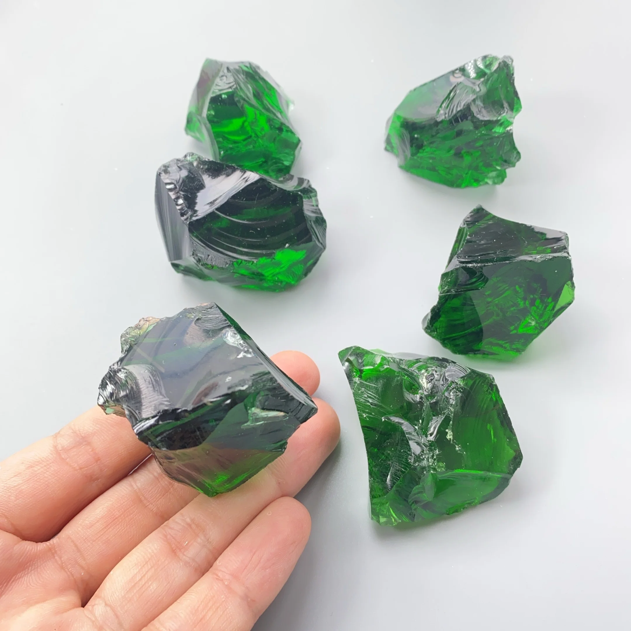 40g/100g/200g Stone American Andrew light worker smelted quartz Crystal ...