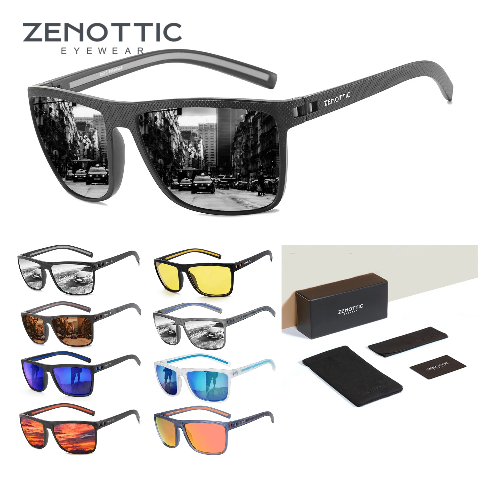ZENOTTIC-Polarized-Sunglasses-Shade-for-Women-Men-Lightweight-TR90 ...