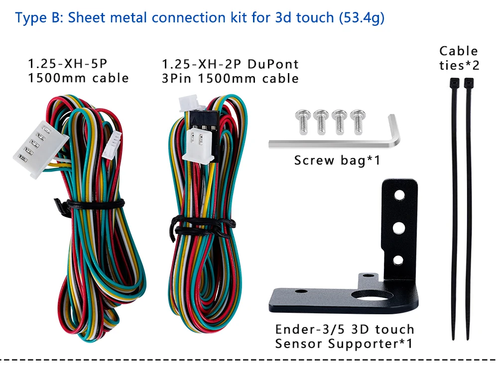 Capteur tactile 3D automatique BL Touch,pour Reprap MK8,Ender 3 Pro,Ender 5,Anet A8 Tevo- Type B ...