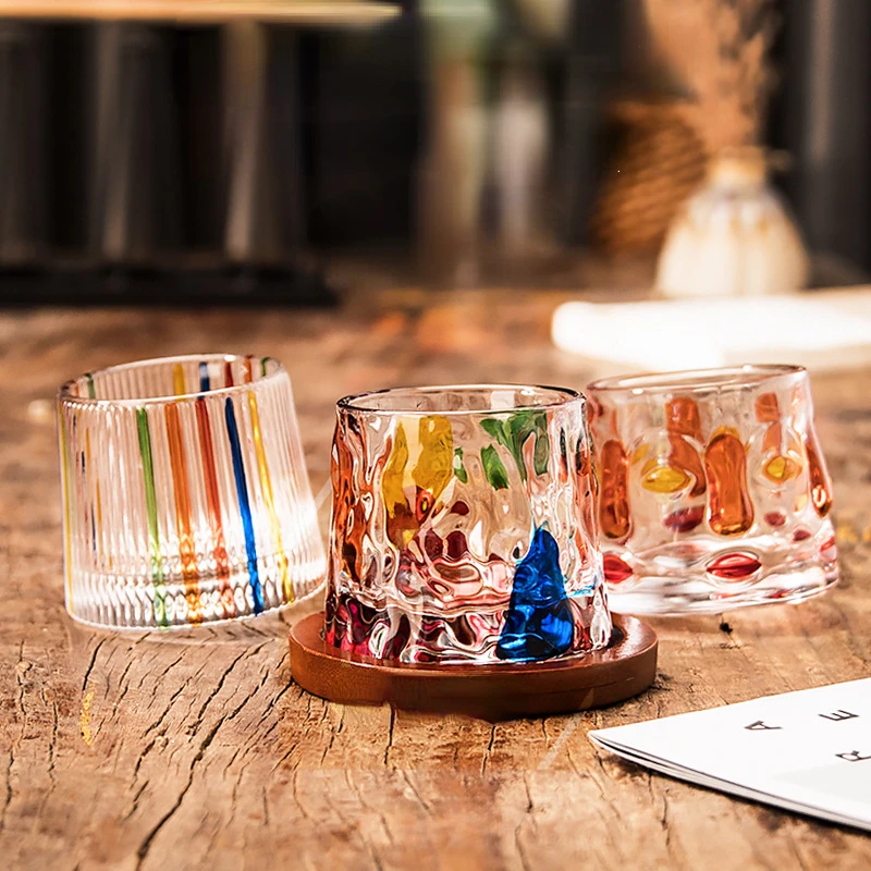 Vaso-giratorio-creativo-con-contraste-de-Color-de-Base-vaso-de-whisky ...