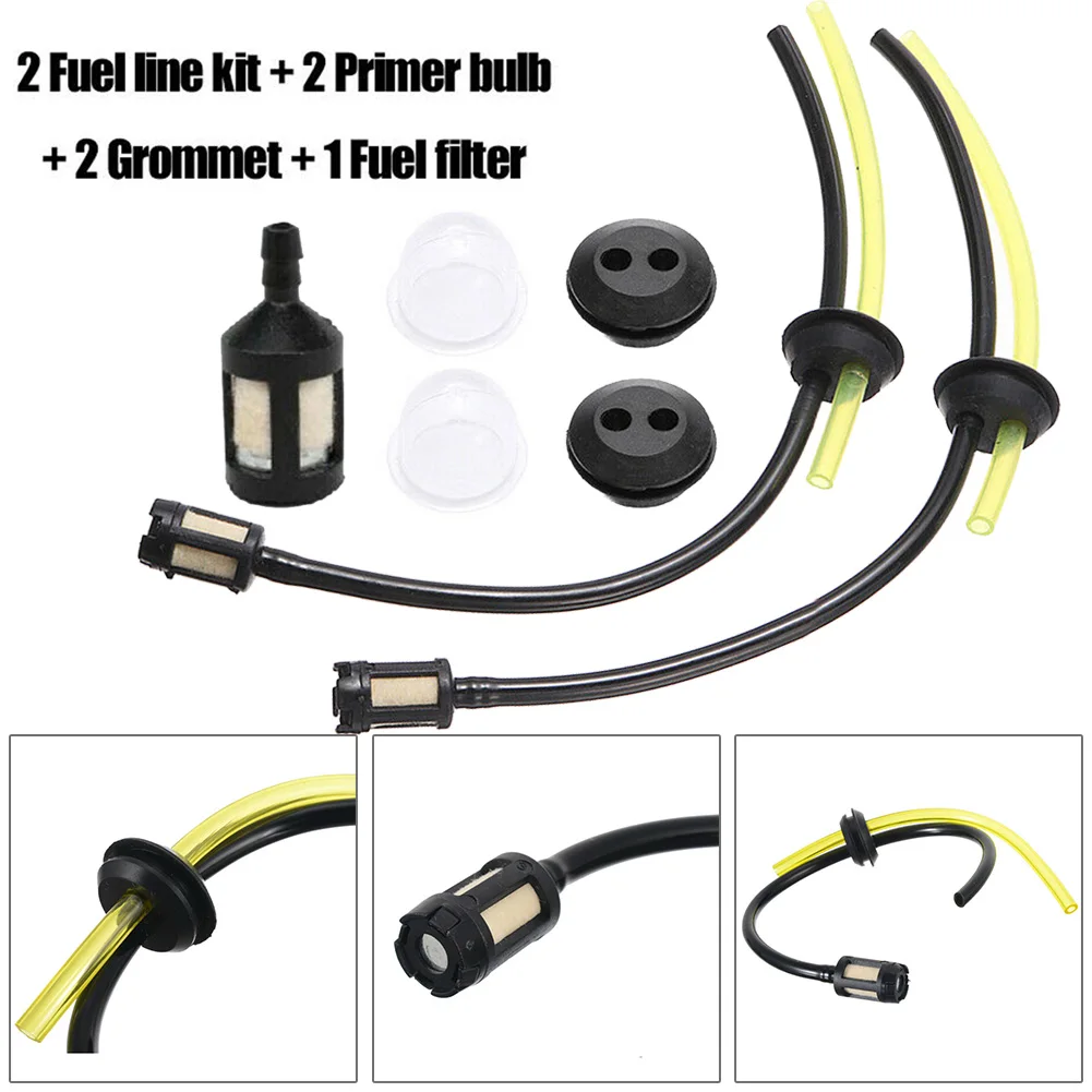 2set-Fuel-Line-Filter-Hose-Pipe-Tank-Kit-Line-Trimmer-Cutter-For ...