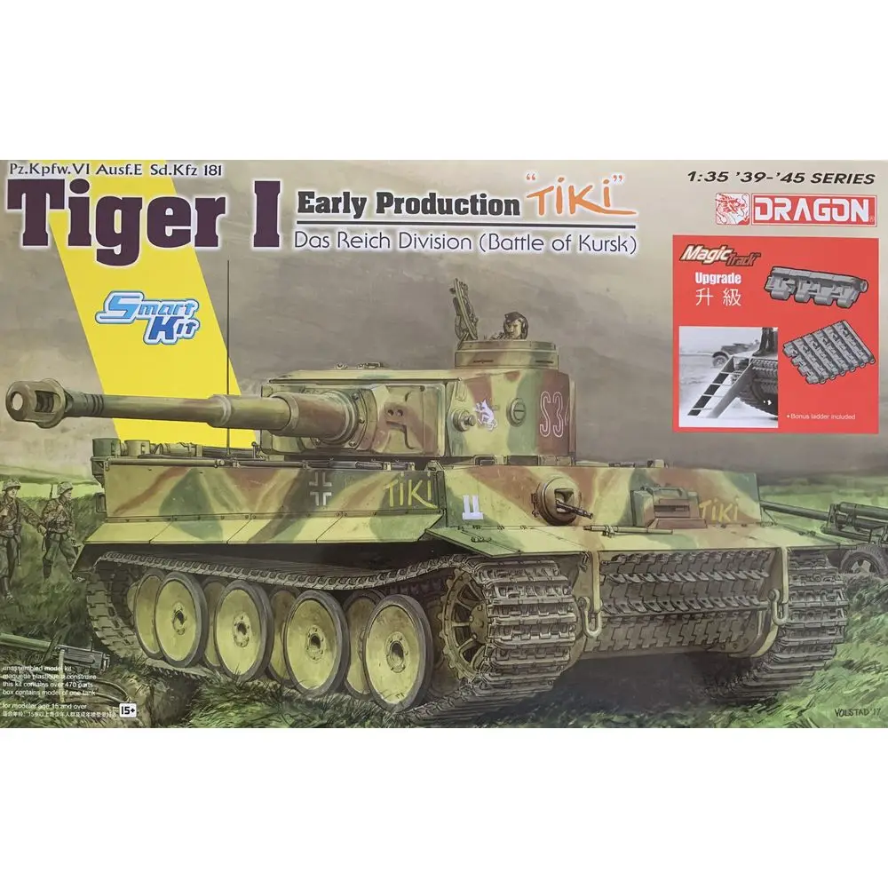 DRAGON-6885-1-35-Tiger-1-Early-Production-Tiki-Battle-of-Kursk-Scale ...
