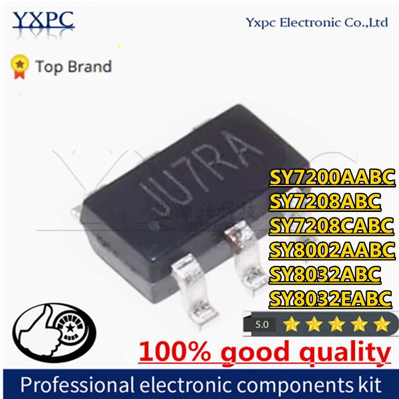 10pcs SY7200AABC SY7200 HY SY7208ABC SY7208 CA SY7208CABC JU SY8002AABC ...