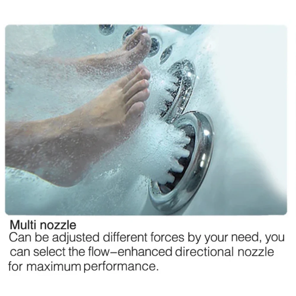 Spa & pool multi-hole nozzles massage jet whirlpool 4inch size hole jet