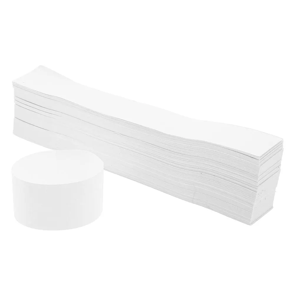 100pcs Cash Bands For Currency Bundles White Self-Adhesive Money ...