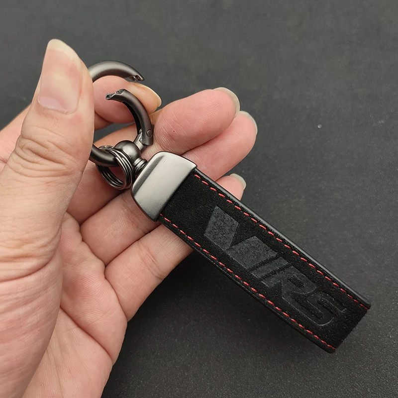 2023-Man-Women-Suede-Leather-RS-VRS-Car-Keychain-For-RS-A5-A7-MK1-MK2 ...